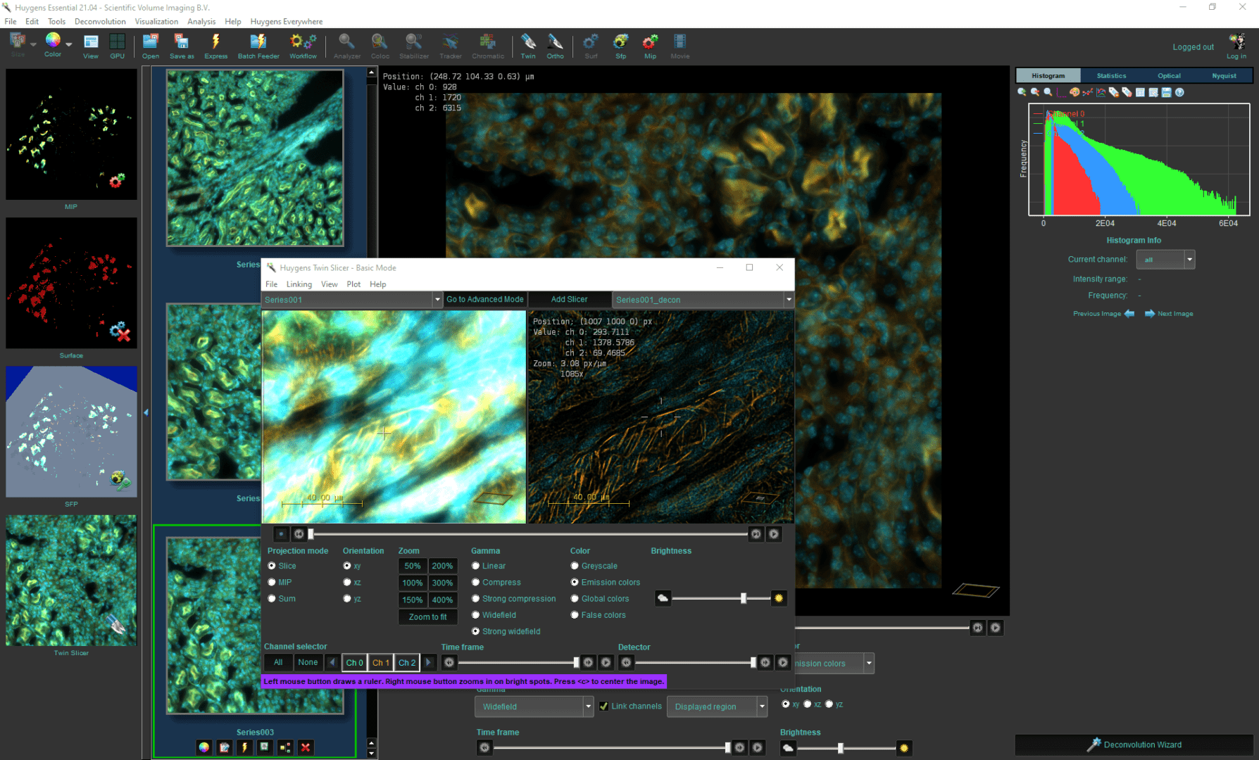 Software – Cellular Imaging Facility